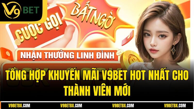Tổng Hợp Khuyến Mãi V9bet Hot Nhất Cho Thành Viên Mới